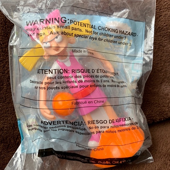 Wendy’s | Toys | Wendys Kids Meal Hey Arnold Helga Pataki Cartoon ...